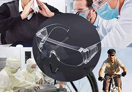 Custom Isolation Medical Eye Shield, Medical Goggles Manufacturer ...